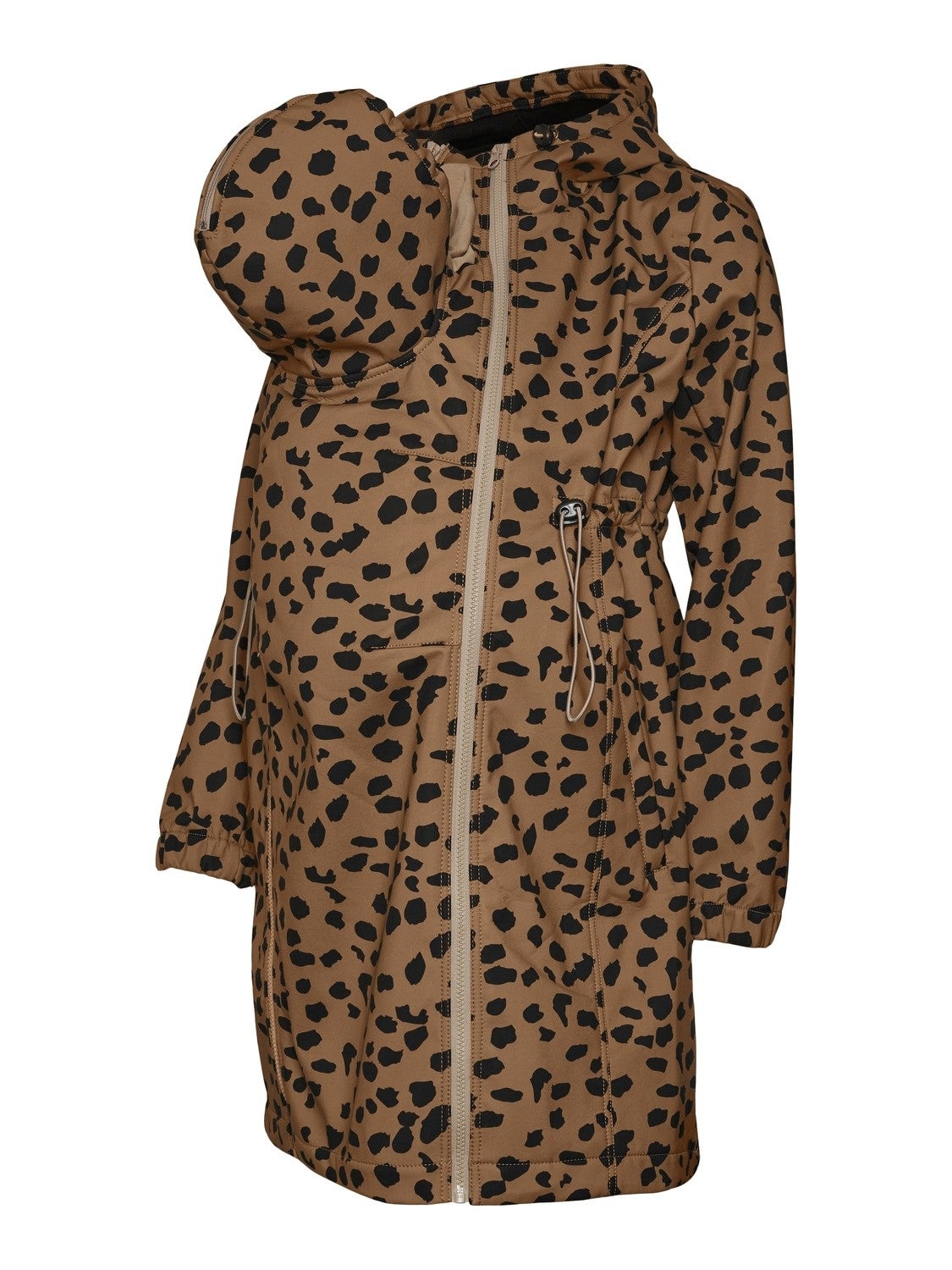Maternity-coat | Medium Brown | MAMA.LICIOUS®