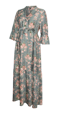 VMMVERA Maternity Dress | Medium Green | MAMA.LICIOUS®