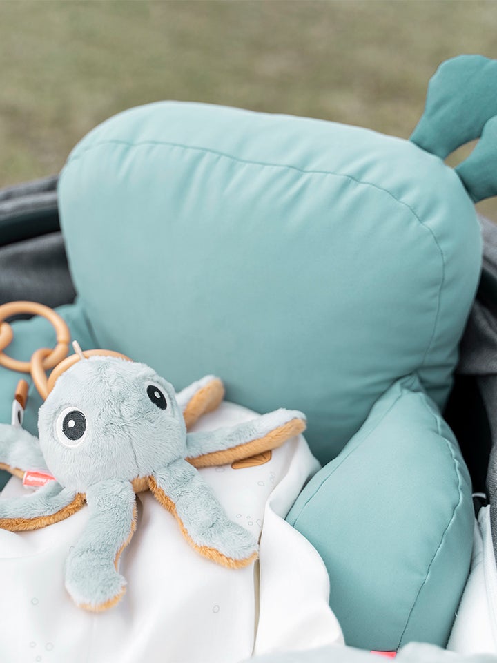 Pram pillow | Medium Blue | MAMA.LICIOUS®